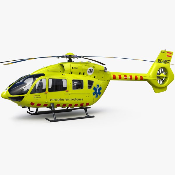 Airbus Helicopter H145 Emergency model - TurboSquid 1721799