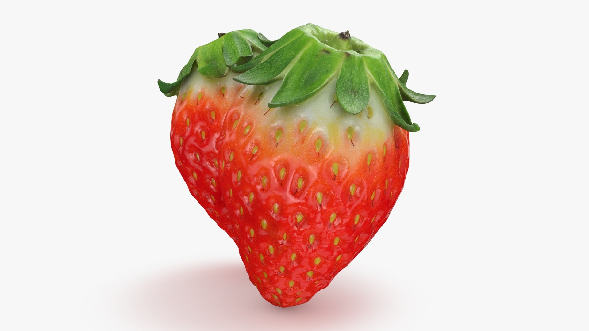 Strawberries 2 3D Model - TurboSquid 2218268