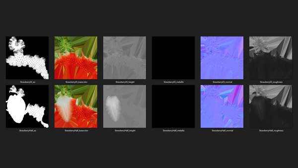 modelo 3d fresas 2 - TurboSquid 2218268