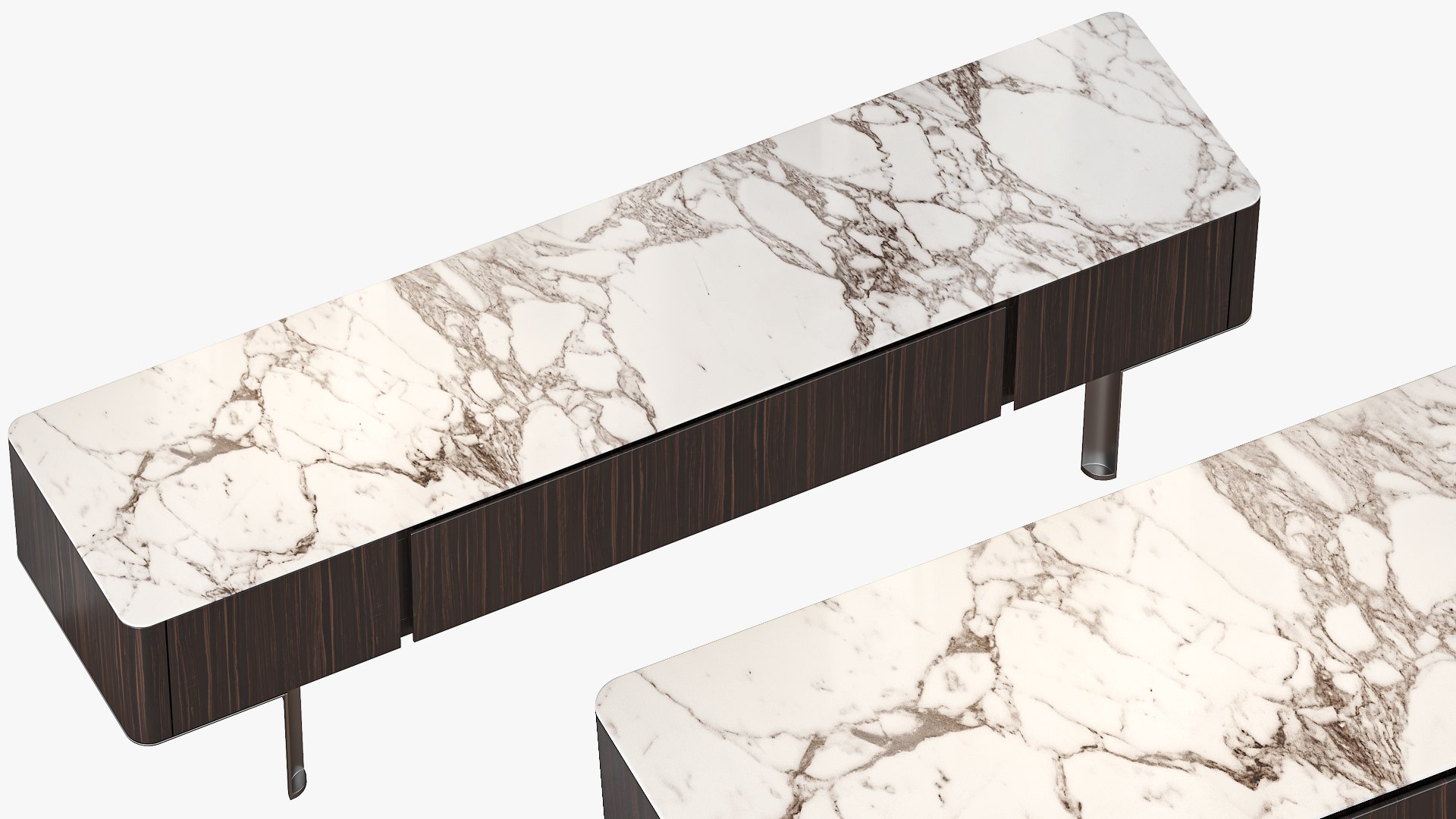 FURNITURE COLLECTION Lou Sideboard By MINOTTI 3D - TurboSquid 2008018