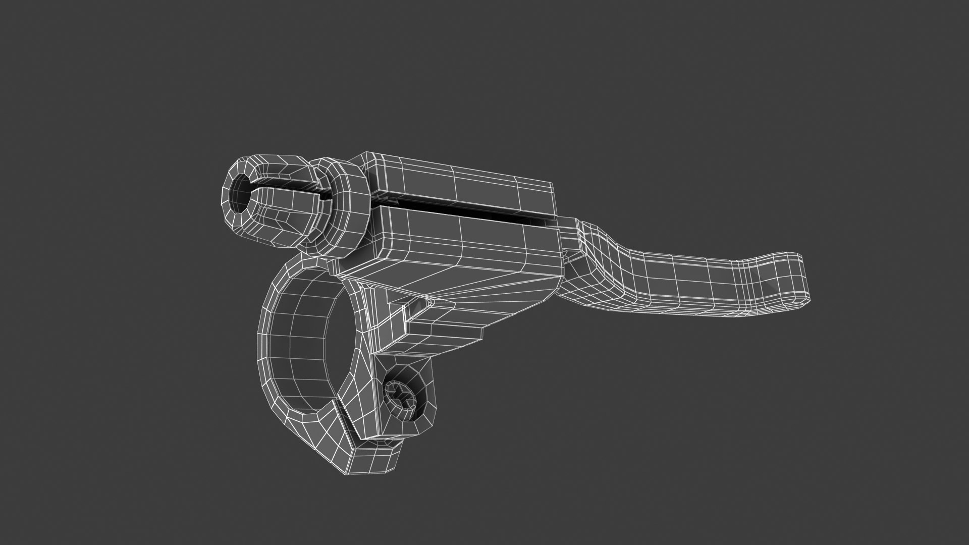 3D Bicycle Brake Lever Model - TurboSquid 2059108