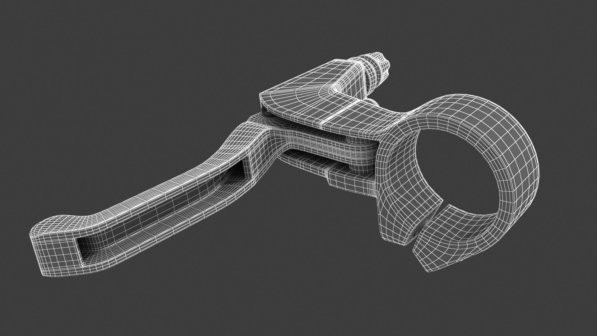 3D Bicycle Brake Lever Model - TurboSquid 2059108