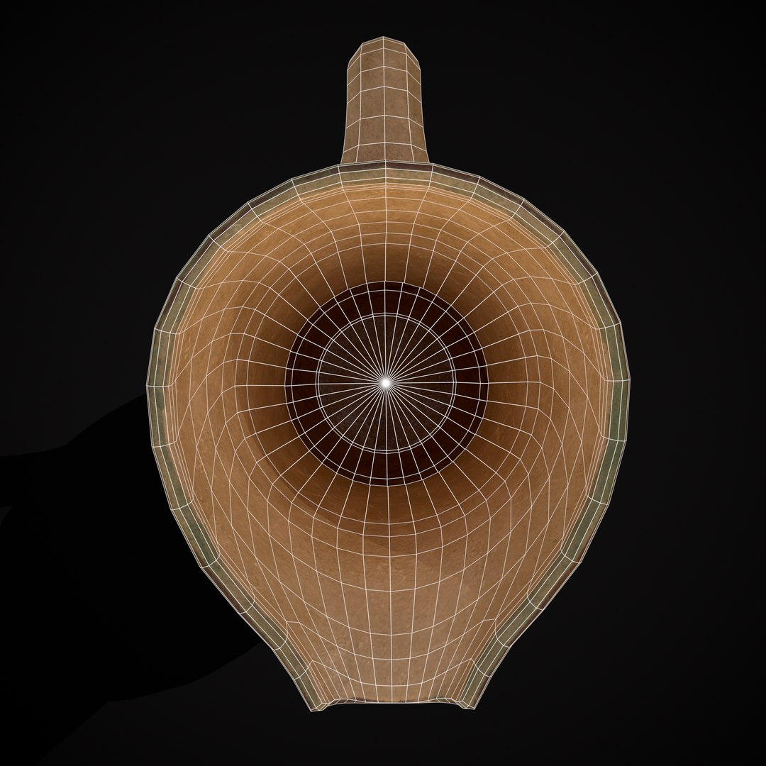 Hand Painted Amphora 3D Model - TurboSquid 1968067