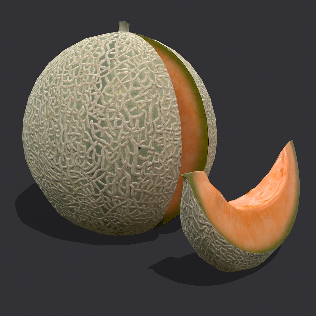 3D Delicious Melons Model - TurboSquid 1749732