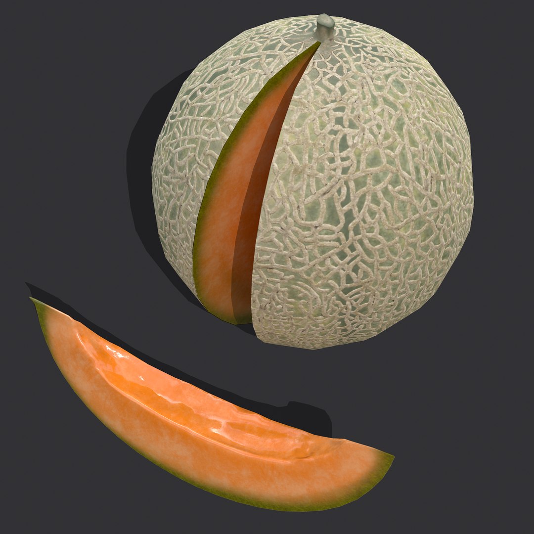 3D Delicious Melons model - TurboSquid 1749732