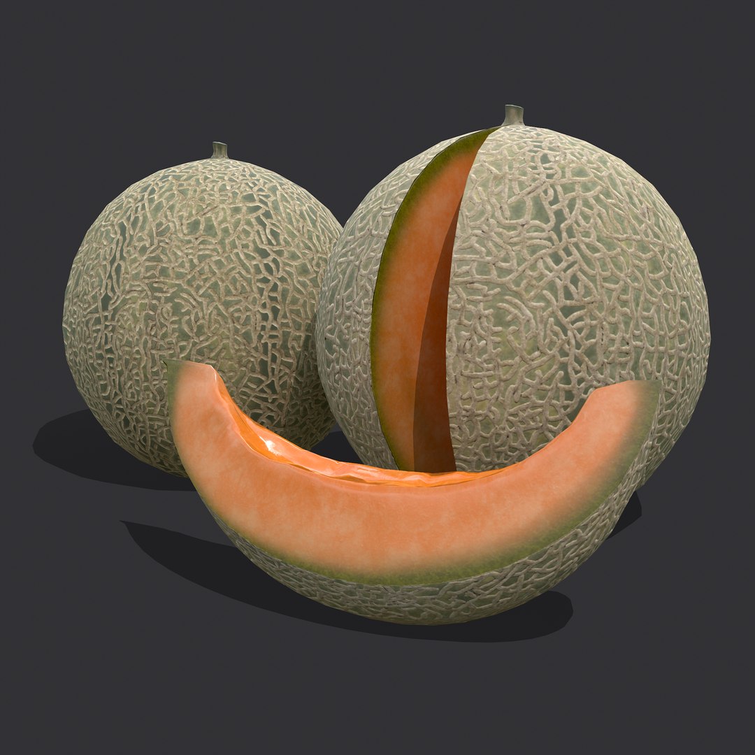 3D Delicious Melons model - TurboSquid 1749732