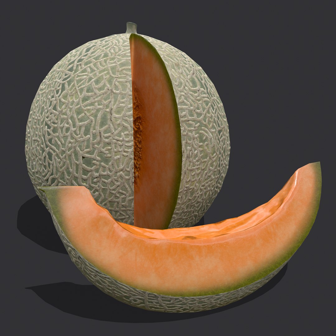 3D Delicious Melons Model - TurboSquid 1749732