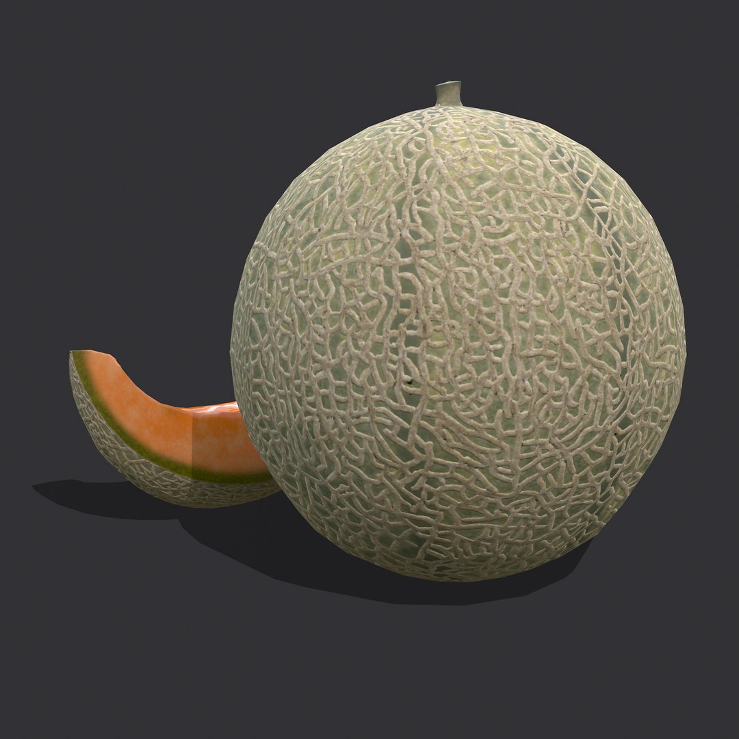 3D Delicious Melons Model - TurboSquid 1749732