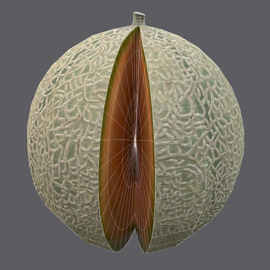 3D Delicious Melons model - TurboSquid 1749732