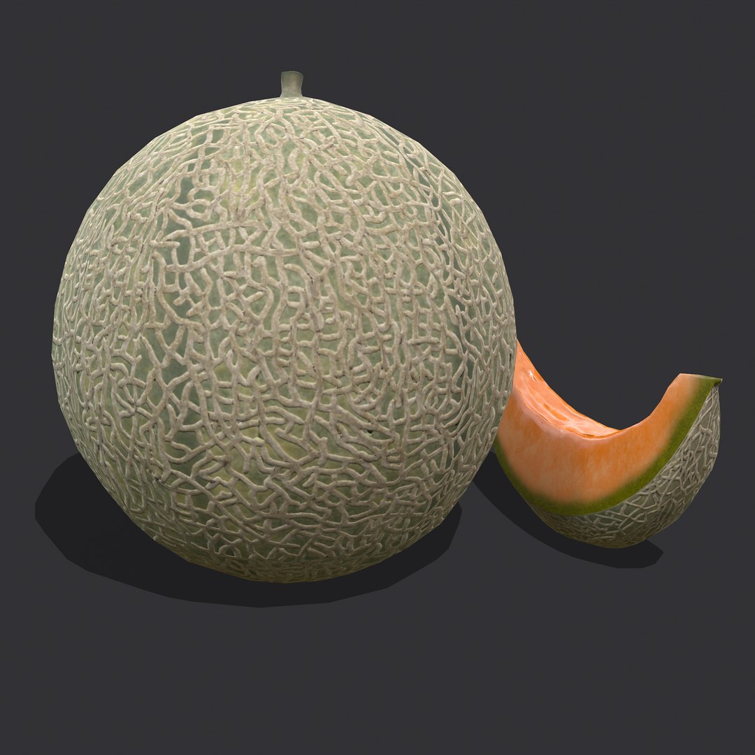 3D Delicious Melons Model - TurboSquid 1749732