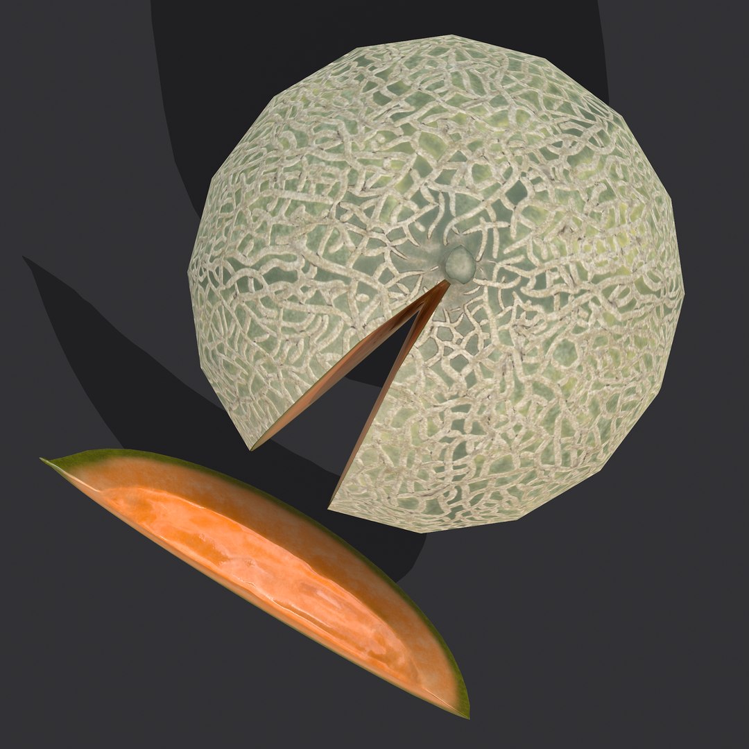 3D Delicious Melons Model - TurboSquid 1749732