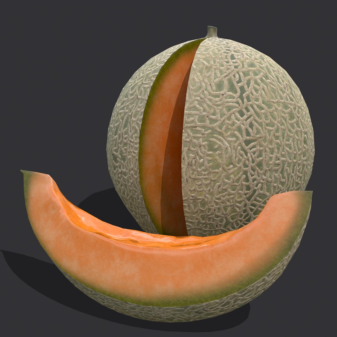 3D Delicious Melons Model - TurboSquid 1749732