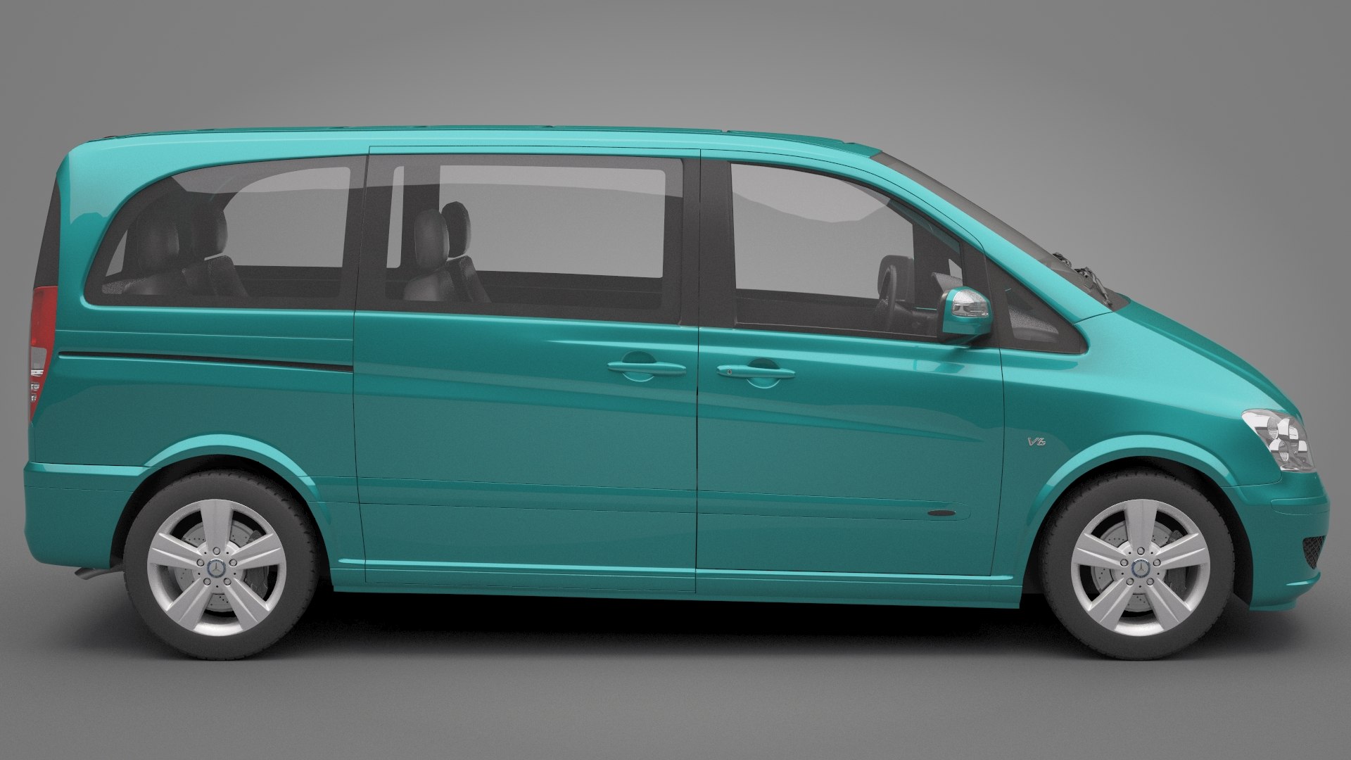Mercedes-Benz Viano 3D Model - TurboSquid 2369050