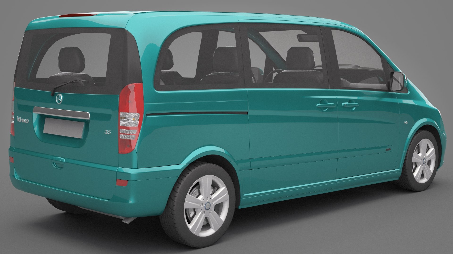 Mercedes-Benz Viano 3D Model - TurboSquid 2369050