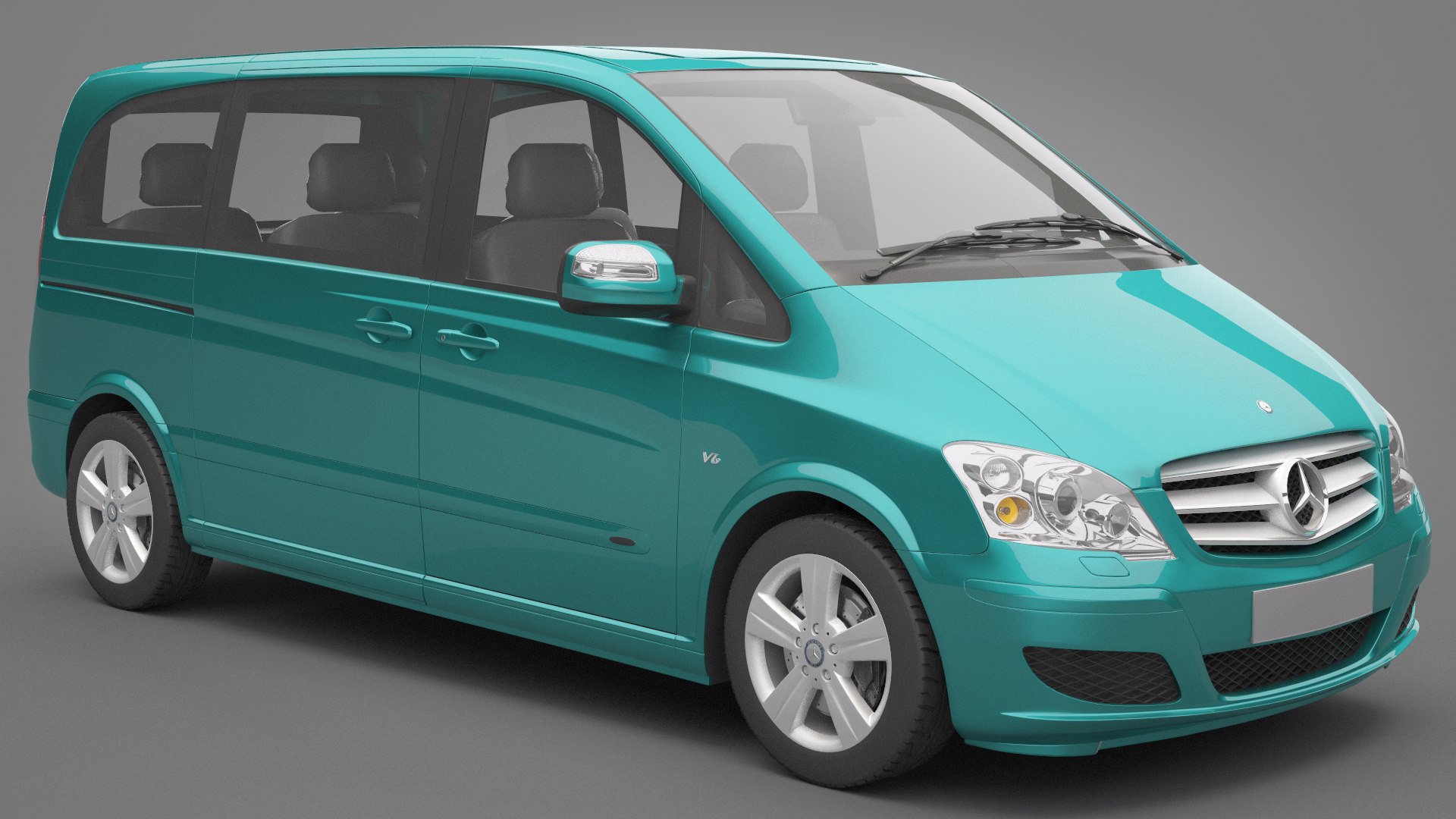 Mercedes-Benz Viano 3D Model - TurboSquid 2369050