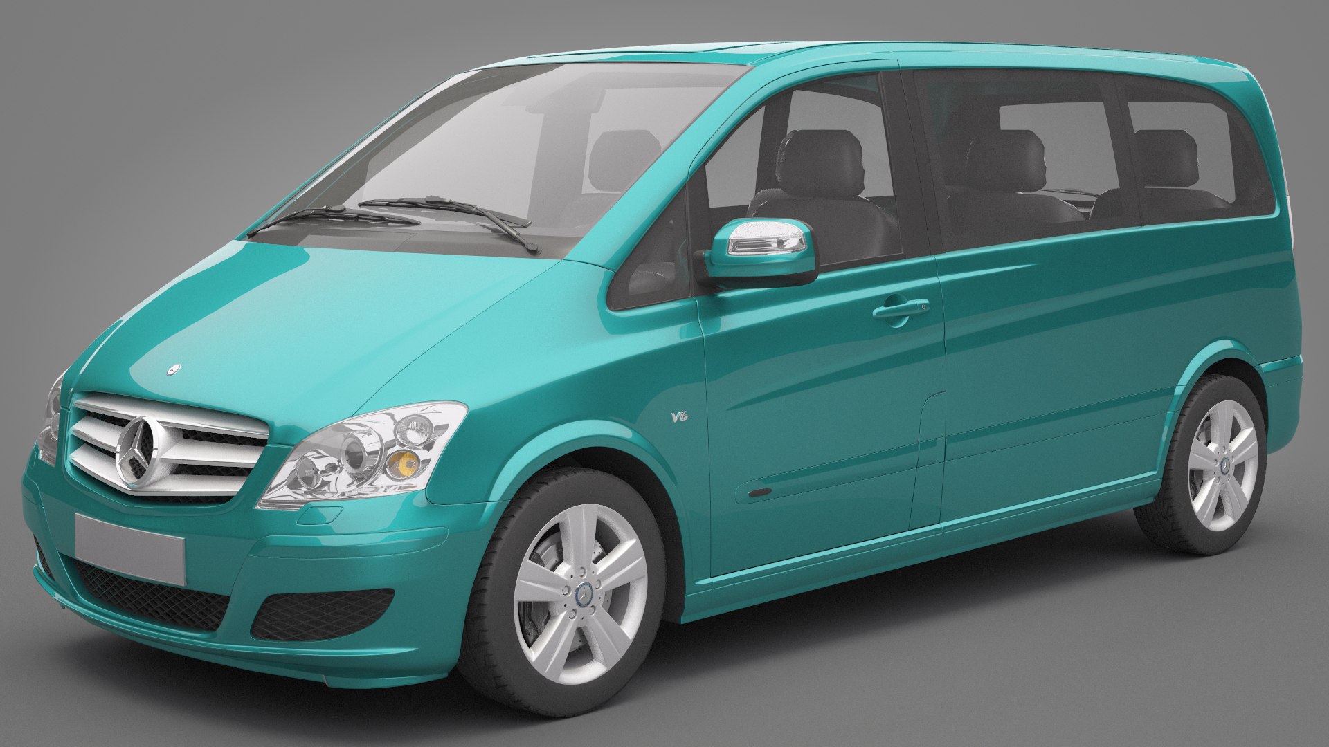 Mercedes-Benz Viano 3D Model - TurboSquid 2369050