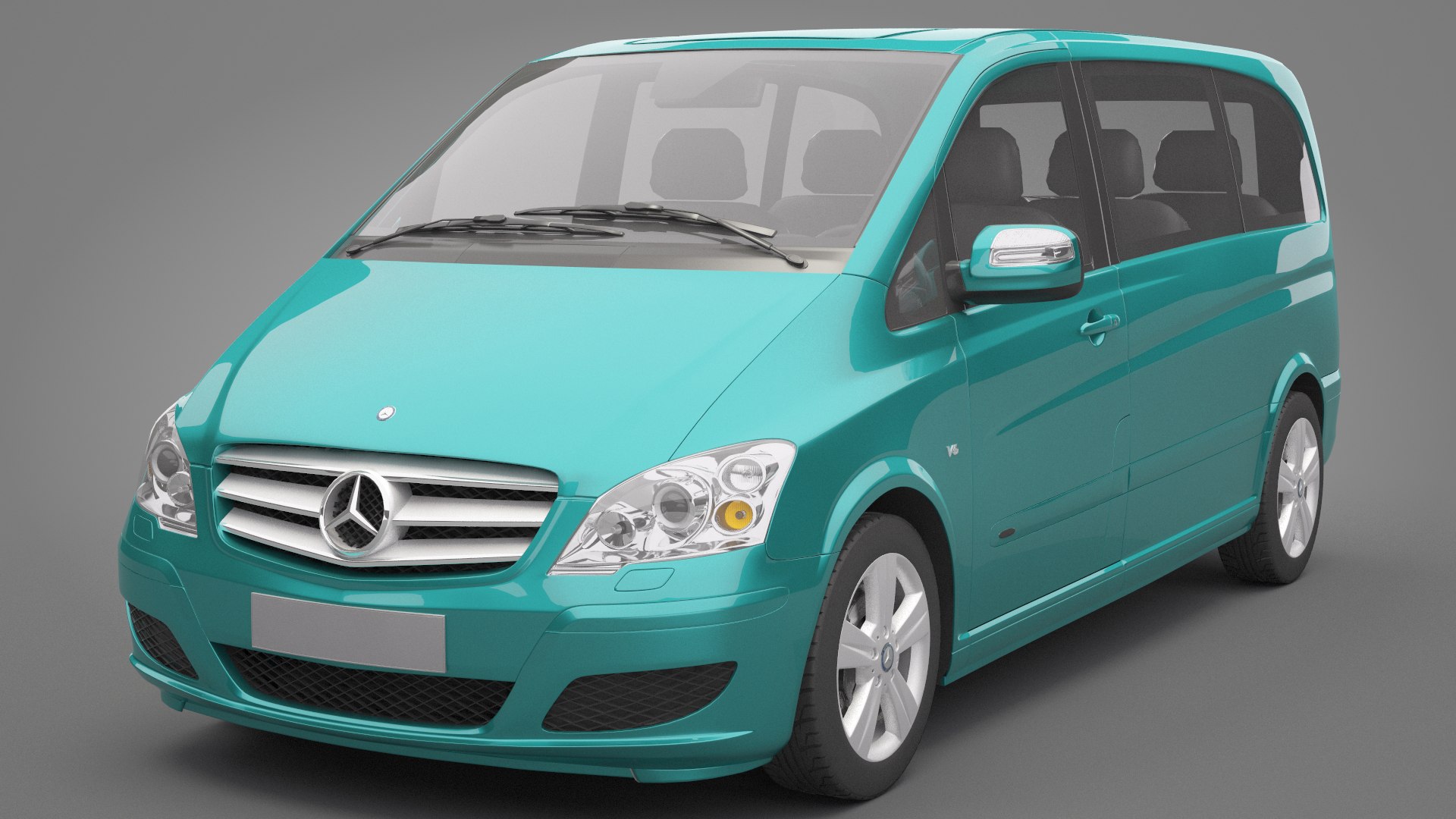 Mercedes-Benz Viano 3D Model - TurboSquid 2369050