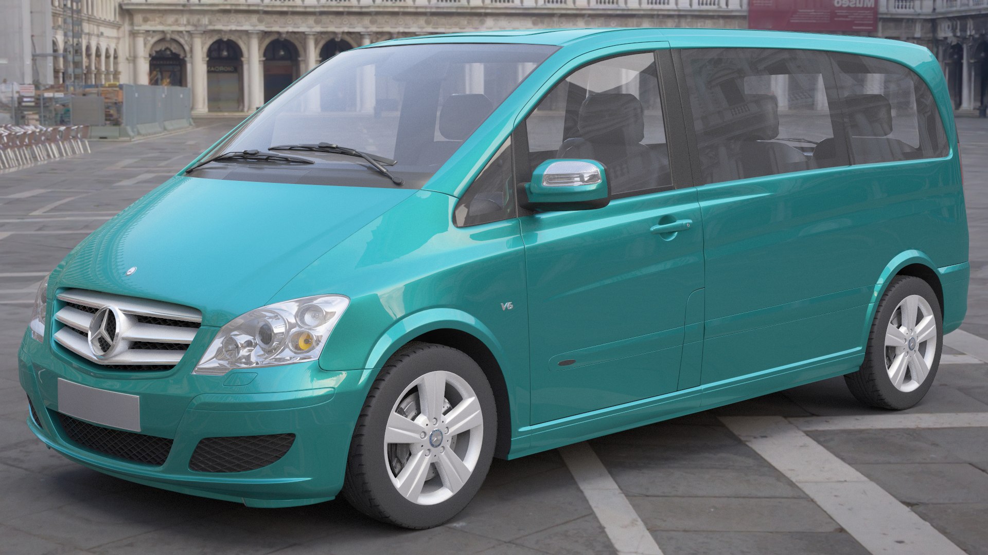 Mercedes-Benz Viano 3D Model - TurboSquid 2369050