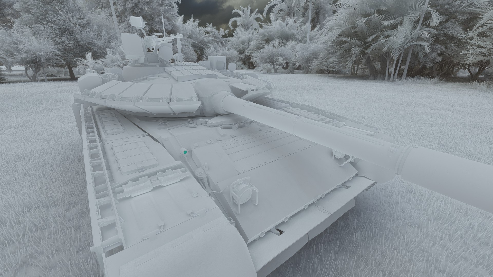 TANK T-80 BVM Model - TurboSquid 2290504