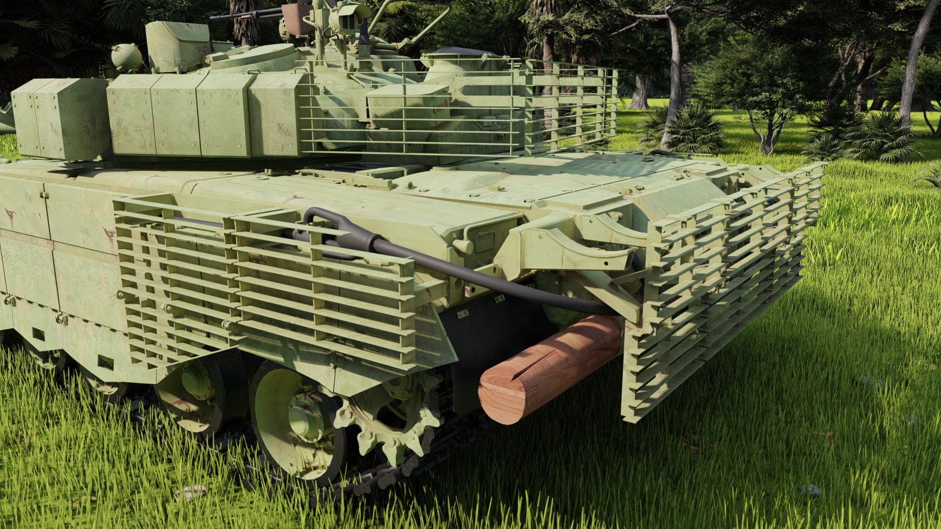 TANK T-80 BVM Model - TurboSquid 2290504