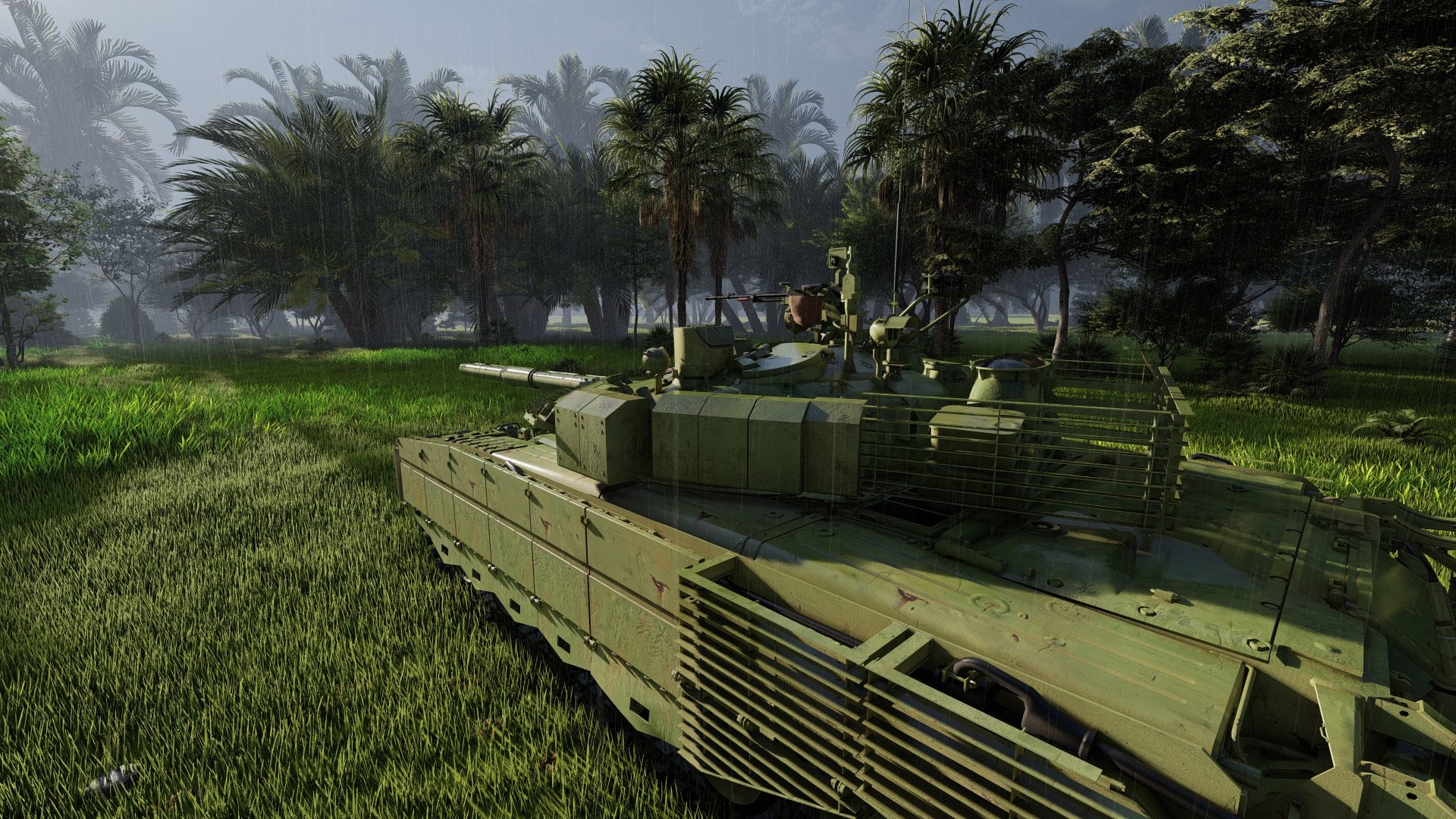 TANK T-80 BVM Model - TurboSquid 2290504