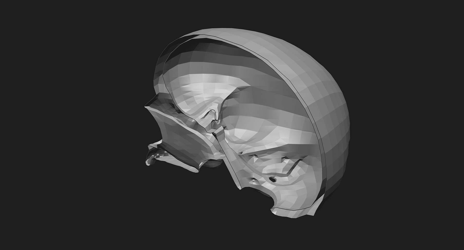 3D модель Модель человеческого черепа Zbrush - TurboSquid 1255673