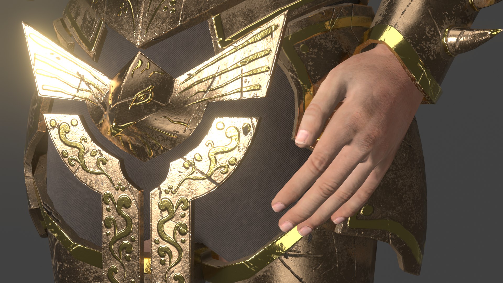 Knight Warrior Character With Modular Armor Parts Unreal Engine Low ...