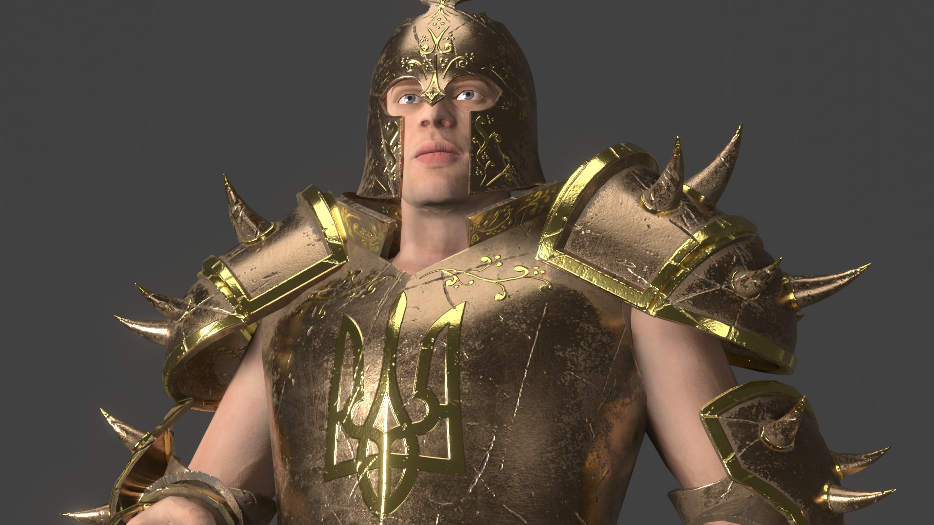 Knight Warrior Character With Modular Armor Parts Unreal Engine Low ...