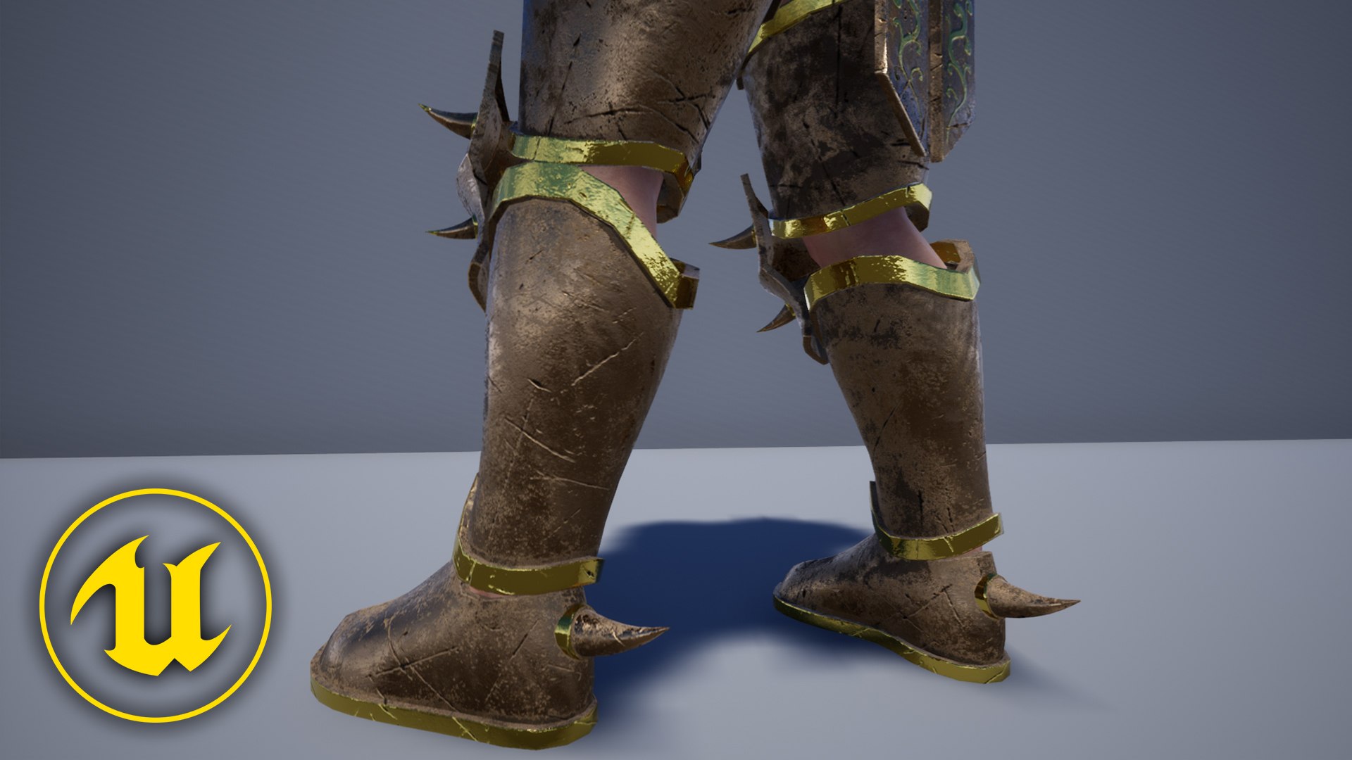 Knight Warrior Character With Modular Armor Parts Unreal Engine Low ...