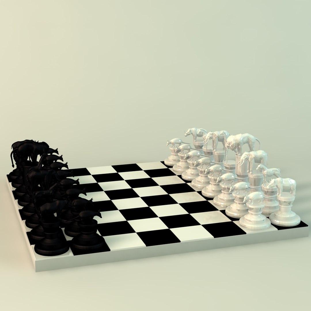 3d Model Chess