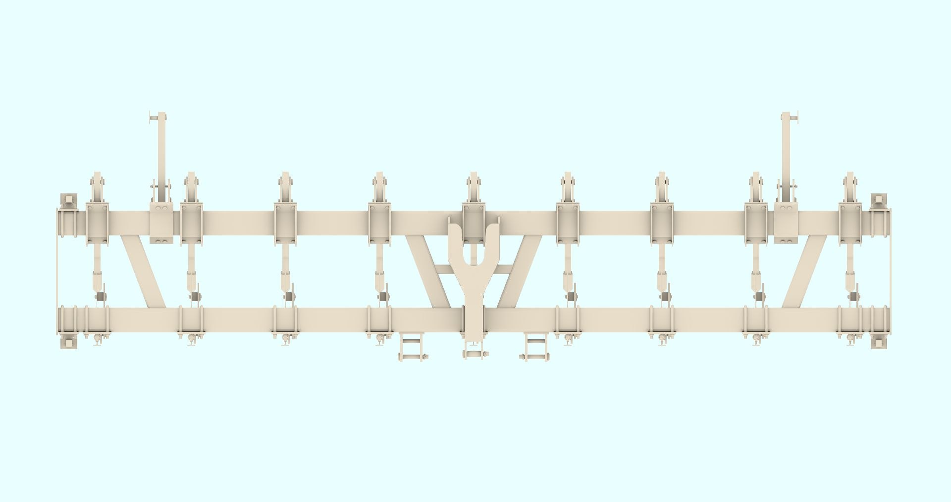 3D In-line Ripper Model - TurboSquid 1305733