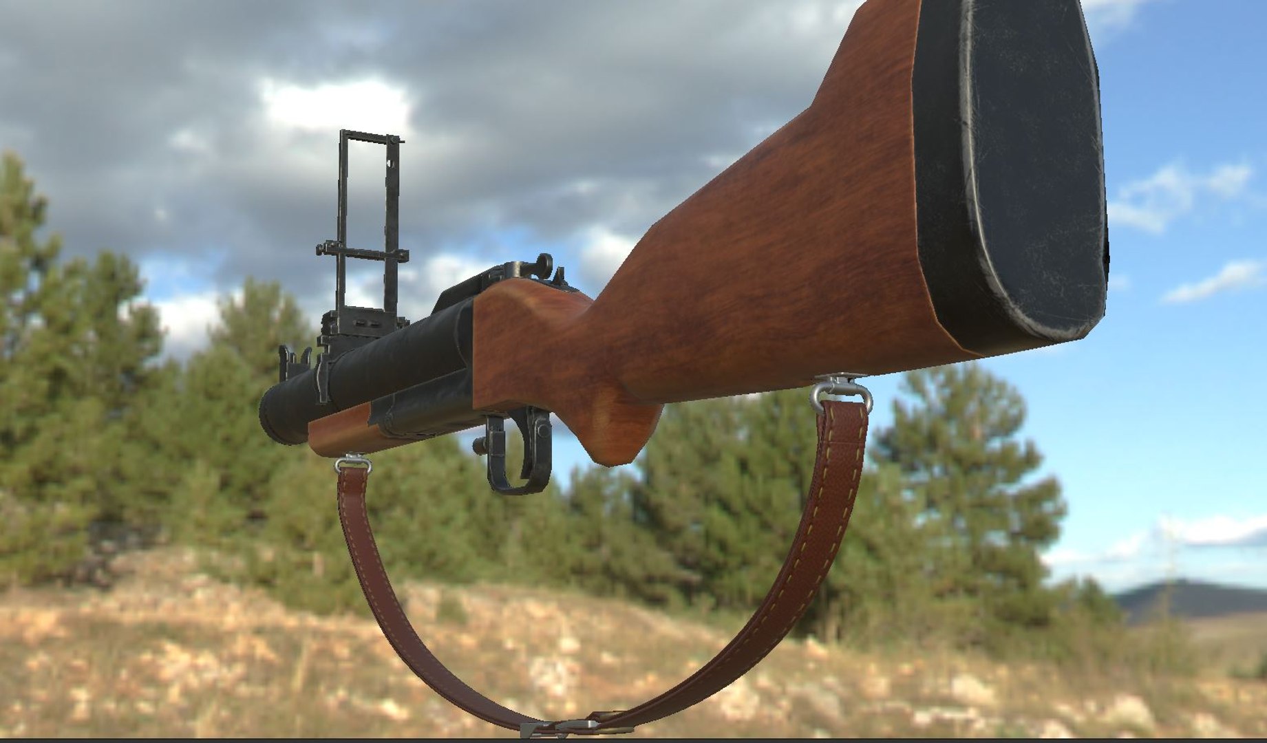 M79 Grenade Launcher 3D Model - TurboSquid 1316832