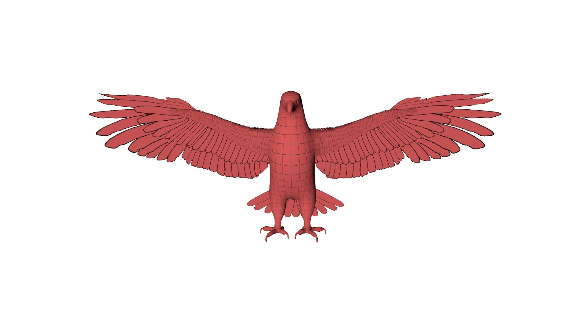 Mesh Eagle 3D Model - TurboSquid 1659631