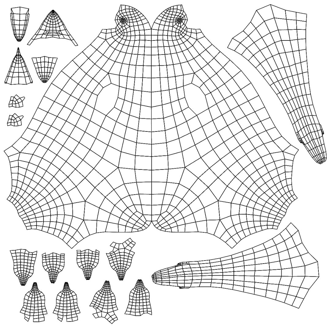 Mesh Eagle 3D Model - TurboSquid 1659631