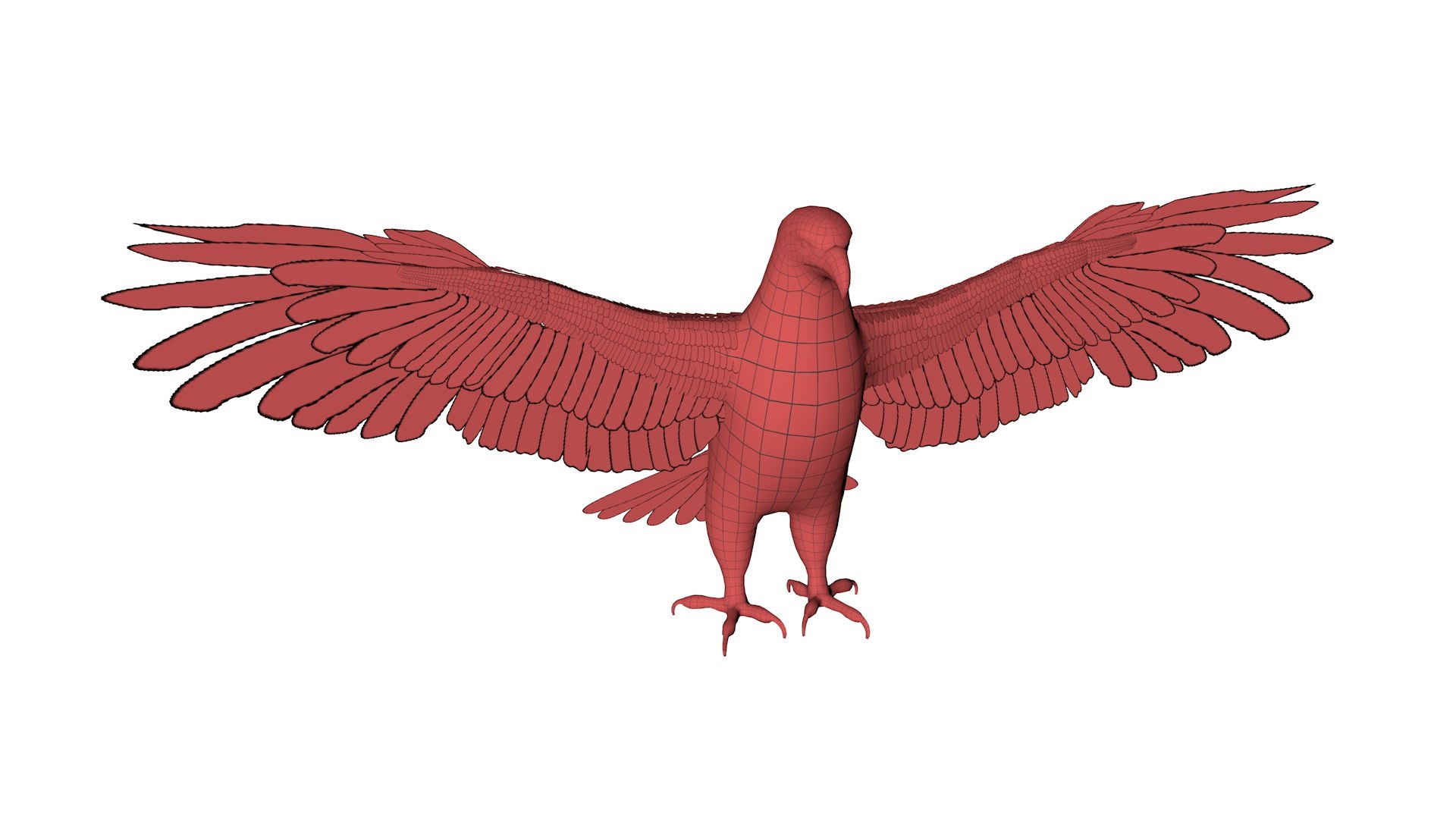 Mesh Eagle 3D Model - TurboSquid 1659631