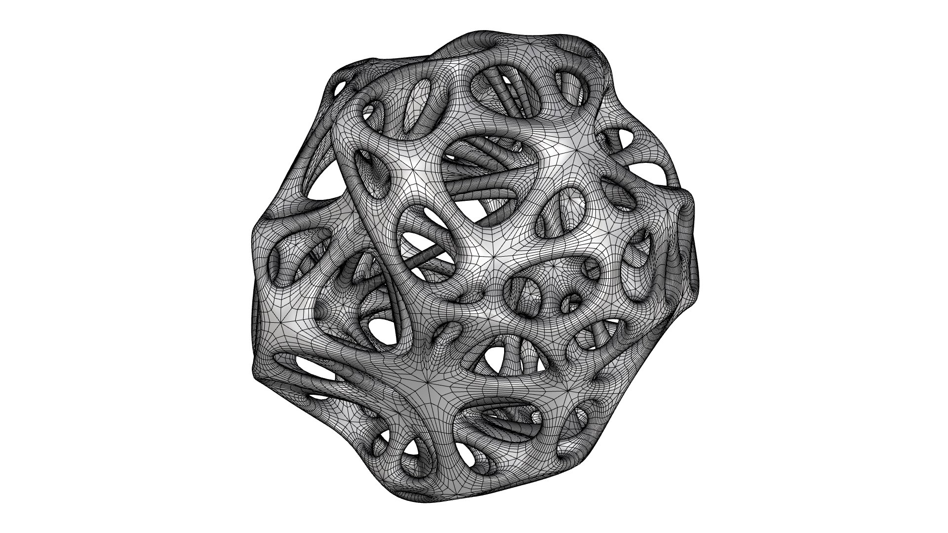 3D Parametric Math Organic Geometries Model - TurboSquid 2425466