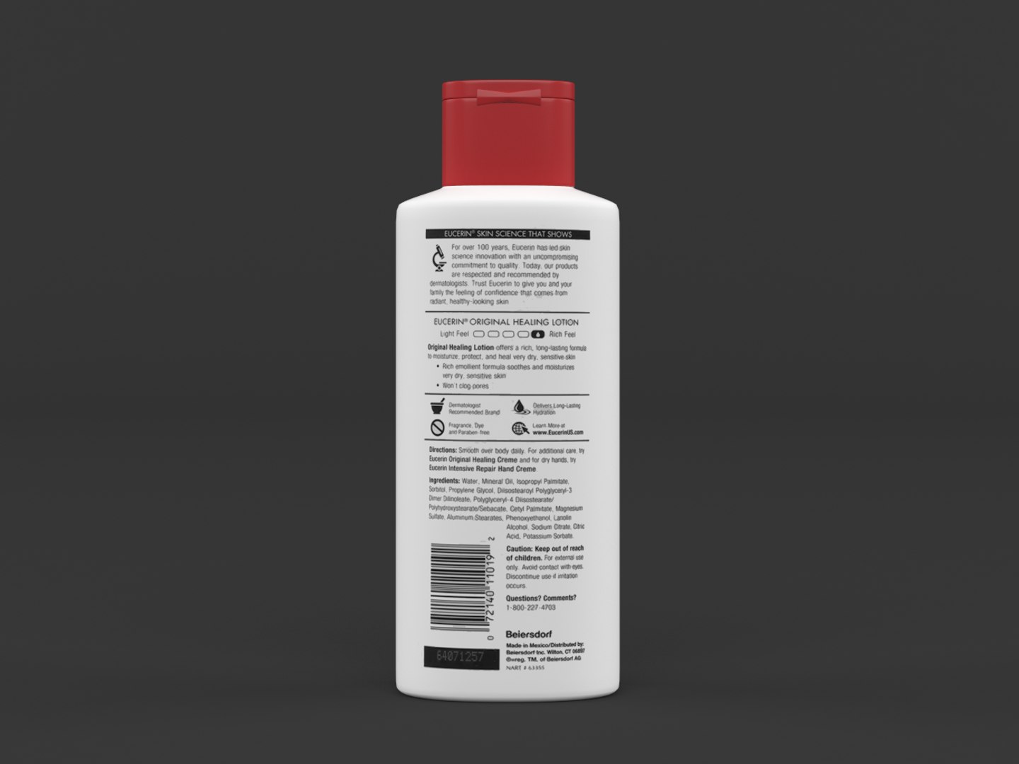 Eucerin Lotion Cream Set 3D Model - TurboSquid 1426977