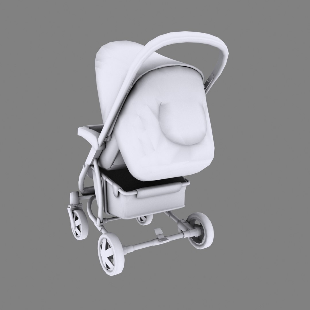 Pram 3d Model