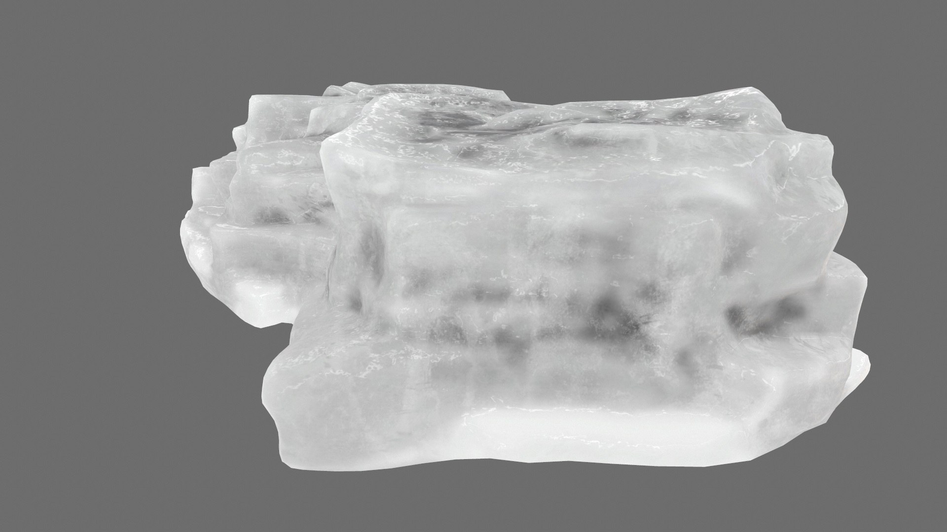 3D ice temple - TurboSquid 1187237