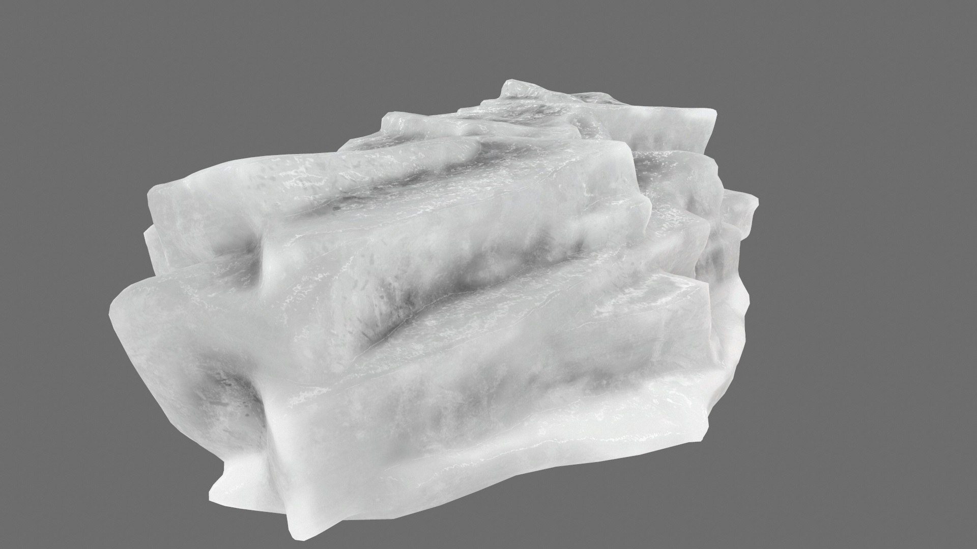 3D ice temple - TurboSquid 1187237