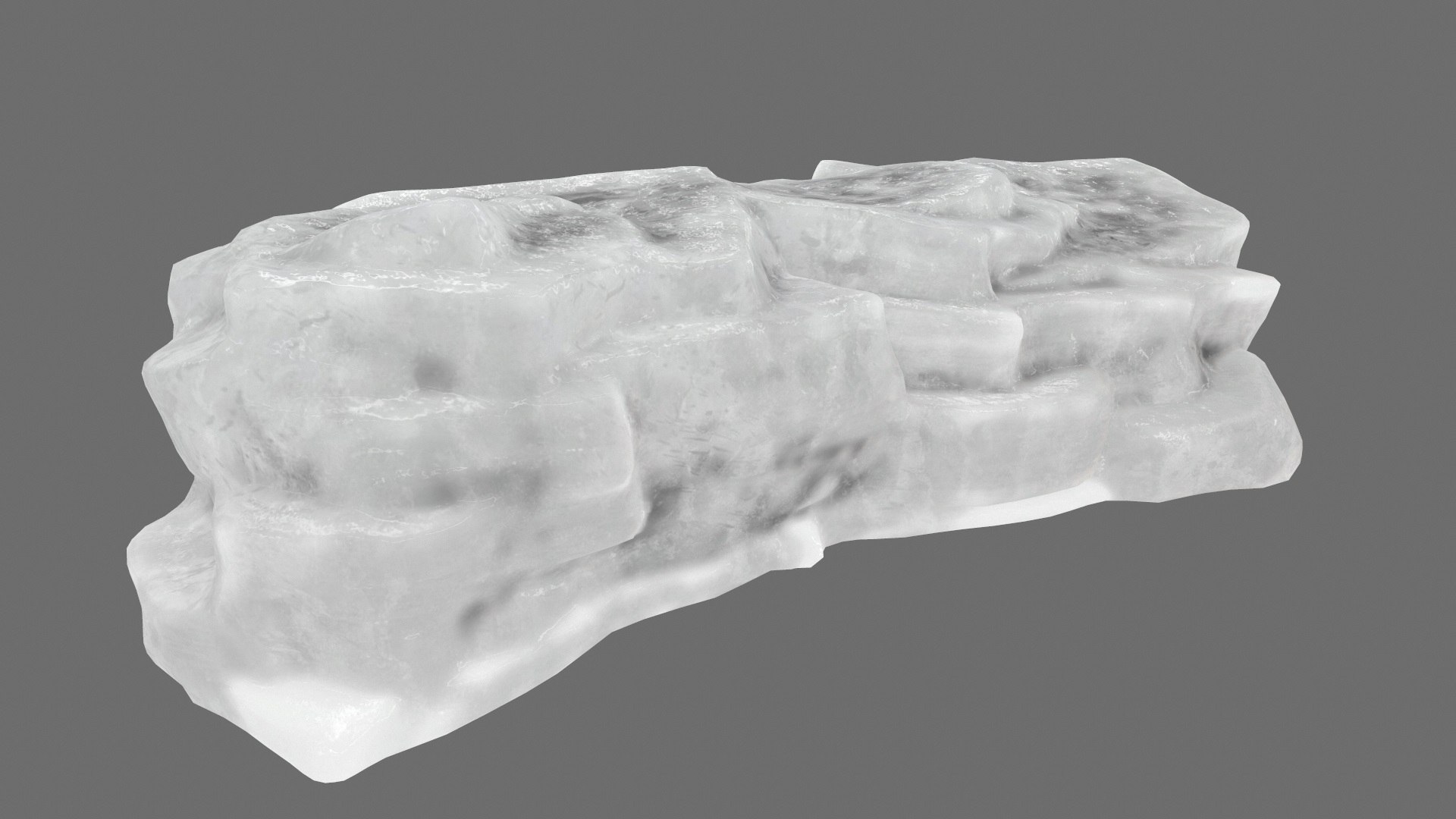 3D ice temple - TurboSquid 1187237
