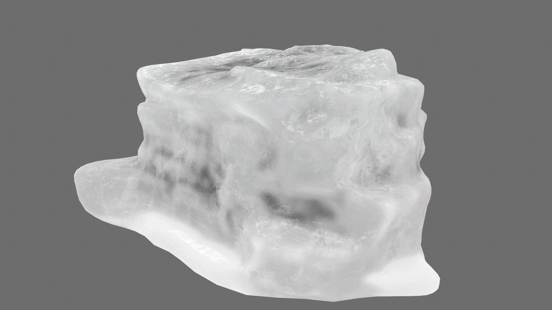 3D ice temple - TurboSquid 1187237