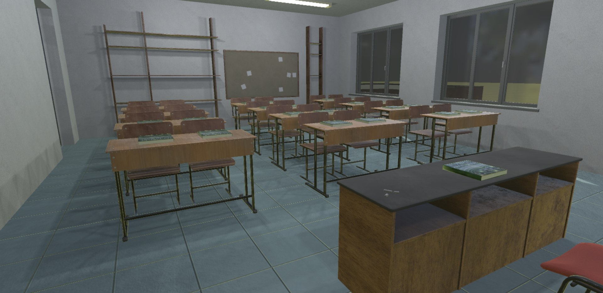 3D school - pack model - TurboSquid 1433854