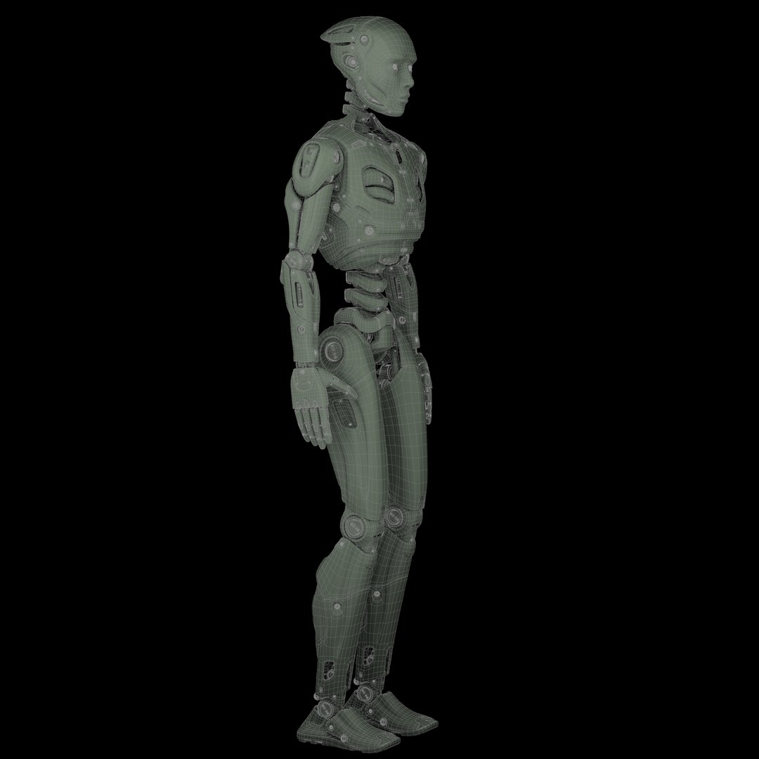 3D Robot Android Cyber - TurboSquid 1987883