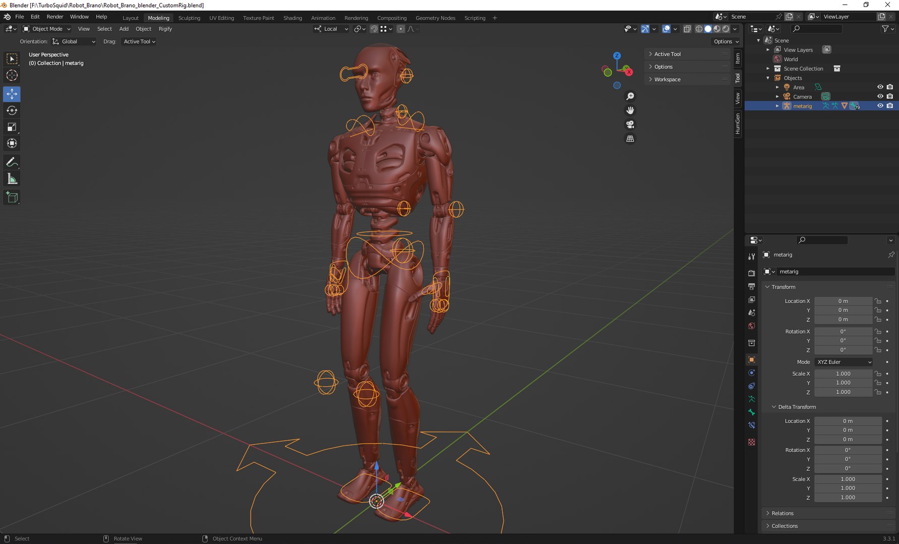 3D Robot Android Cyber - TurboSquid 1987883