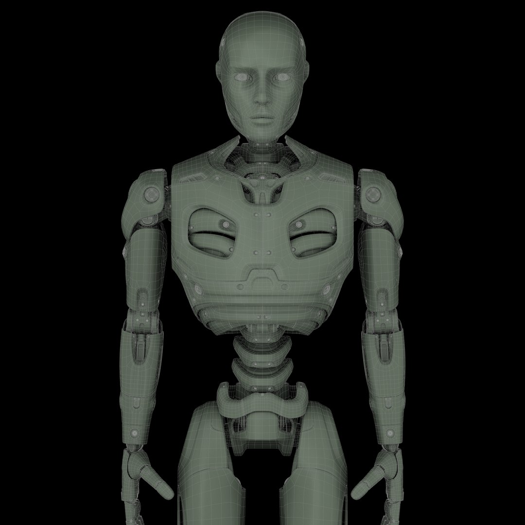 3D Robot Android Cyber - TurboSquid 1987883