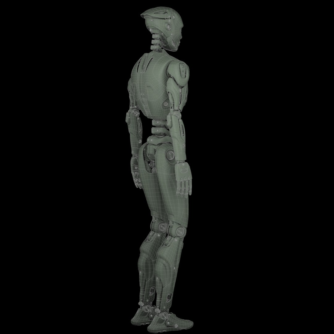 3D Robot Android Cyber - TurboSquid 1987883
