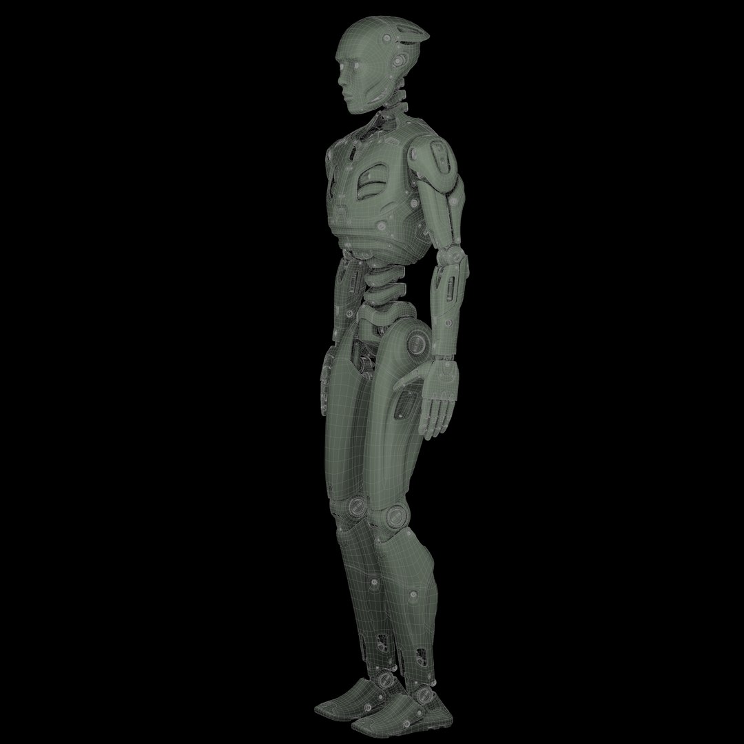 3D Robot Android Cyber - TurboSquid 1987883