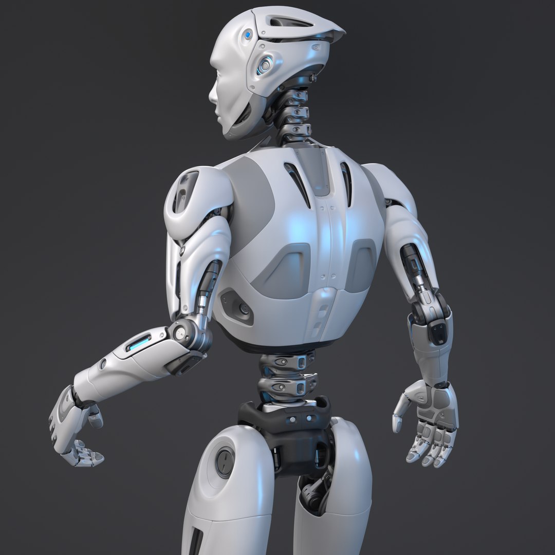 3D Robot Android Cyber - TurboSquid 1987883