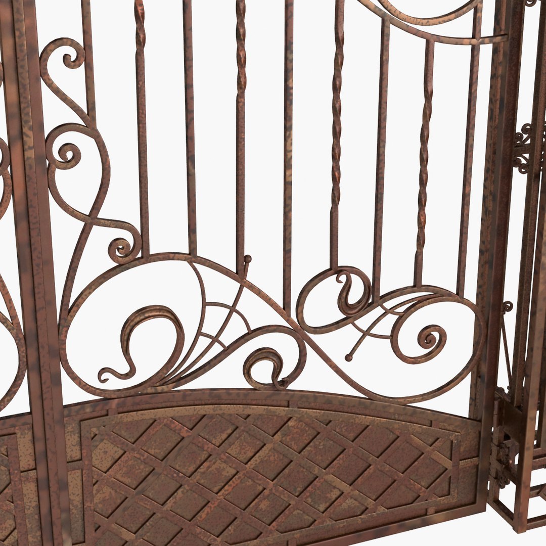 Gate Patterns 3d Model